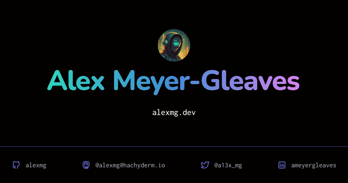 Alex Meyer-Gleaves